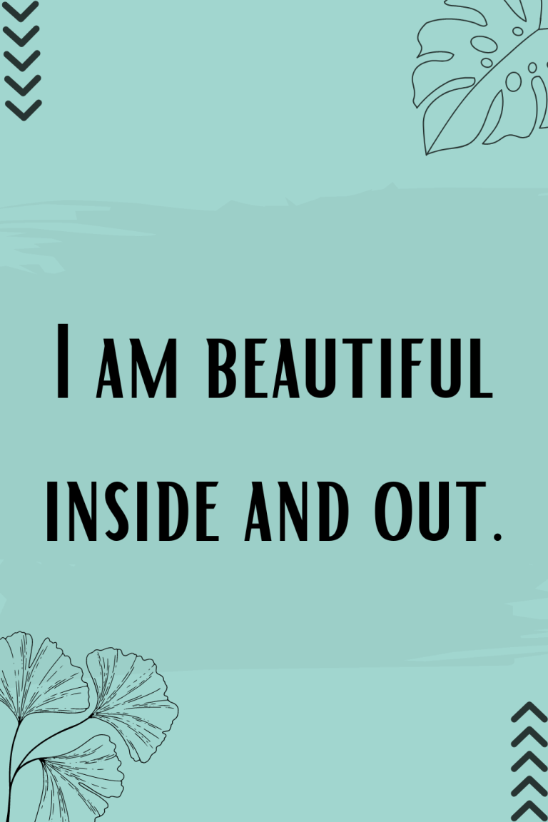 99 Affirmations for Self-love and Acceptance