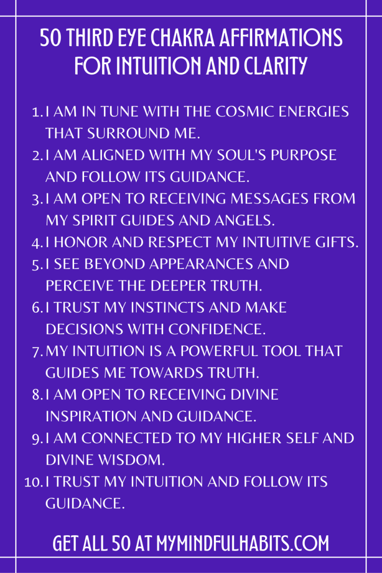 350 Chakra Affirmations to Balance all 7 Chakars